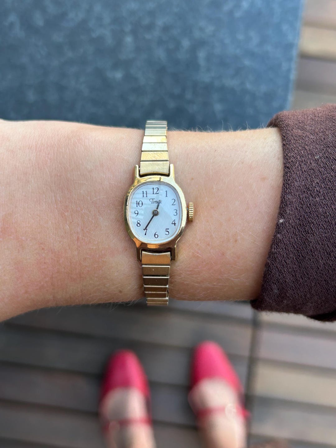 WORKING Vintage 1960s Gold Timex Watch | Automatic Movement | Bracelet ...