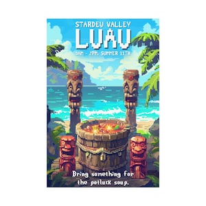 Stardew Valley Event Posters Collection, Set of 12, Printable Gift ...