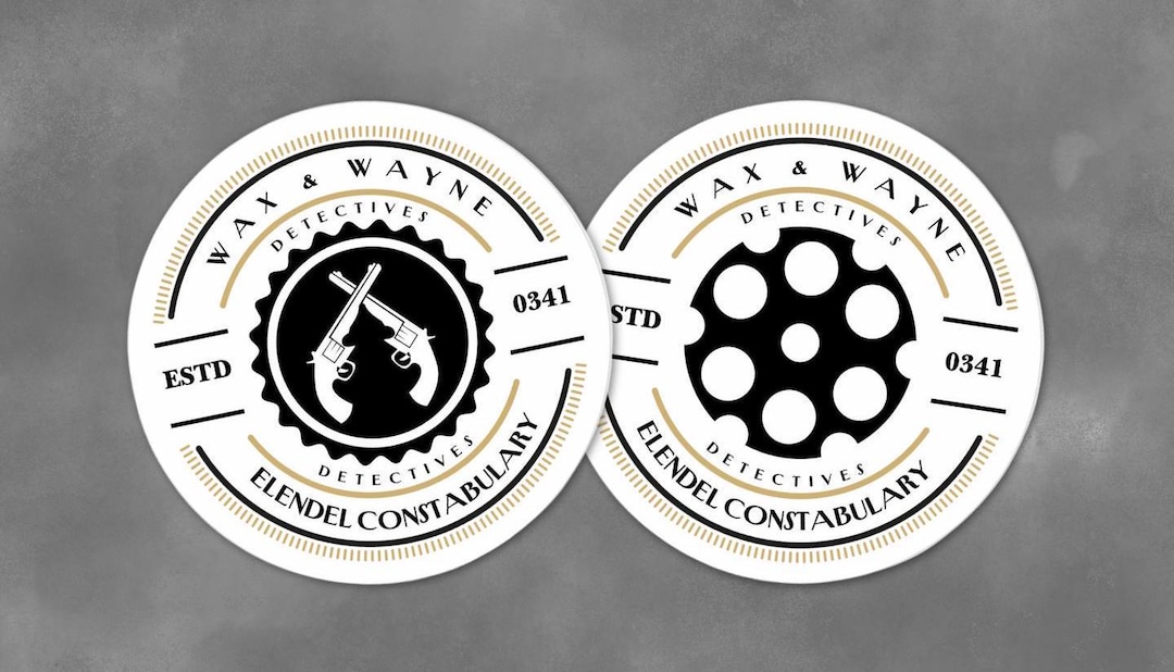 Wax and Wayne Sticker, Mist Born Era 2, Version 2 - Etsy