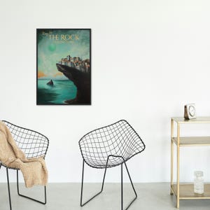 Vertical Posters, the Rock Travel Poster, Matte Finish, Brandon ...