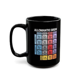 Periodic Table of Allomancy Coffee Cup, Mistborn Fans Gift, 11oz Mug ...