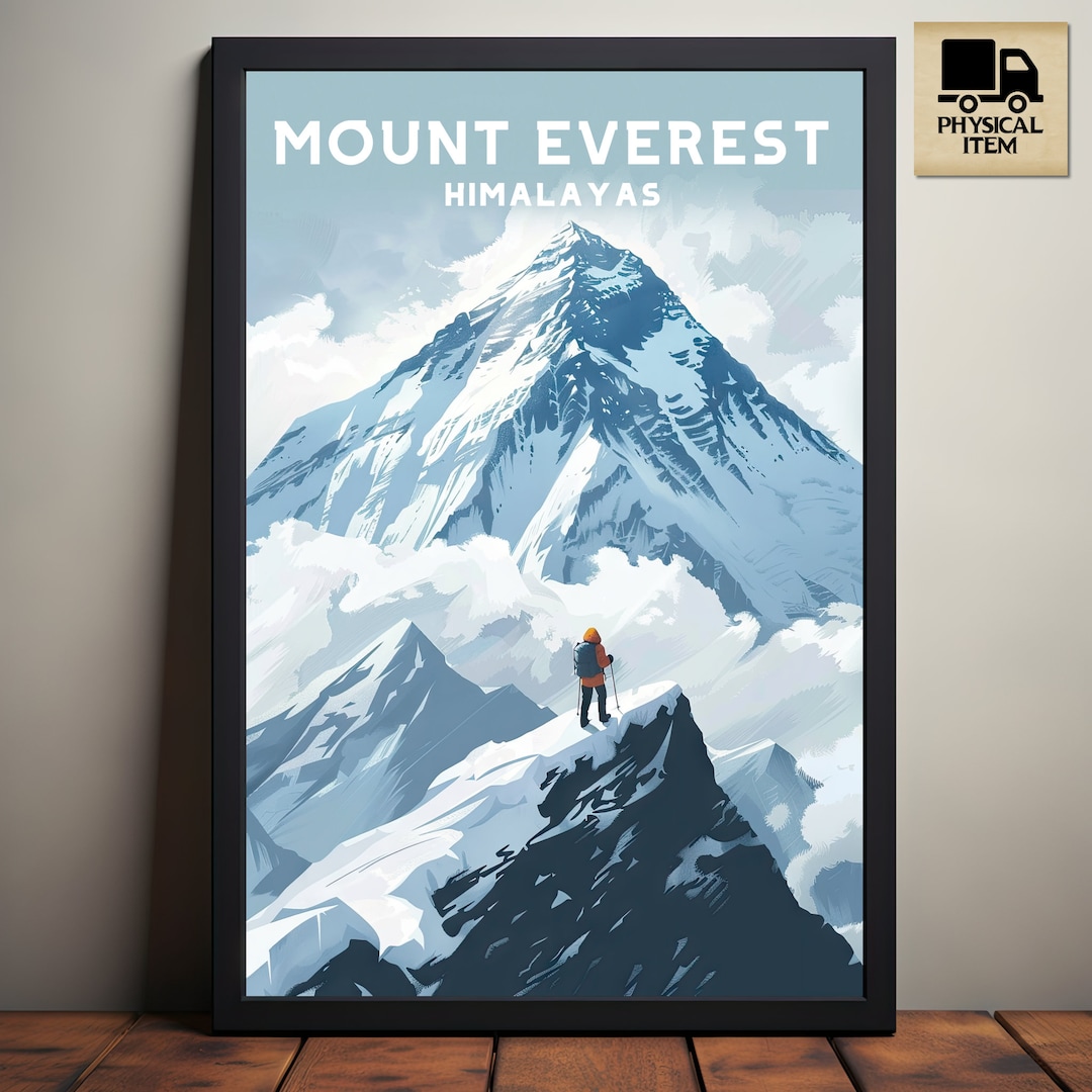 Mount Everest, Himalayas, Mountain Climber, Wilderness Posters ...