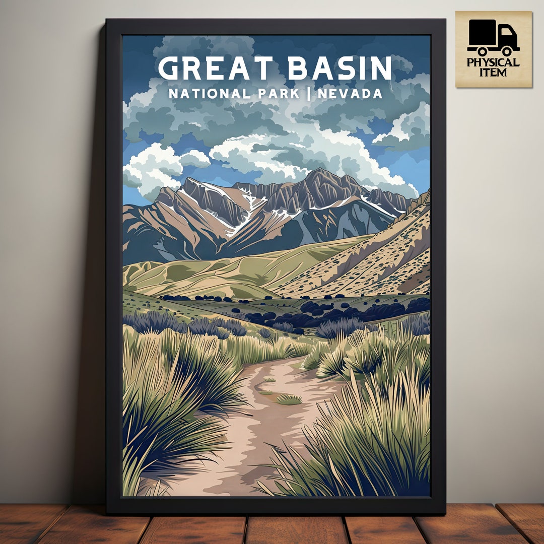 Great Basin National Park, Nevada National Park Posters, Camping and ...