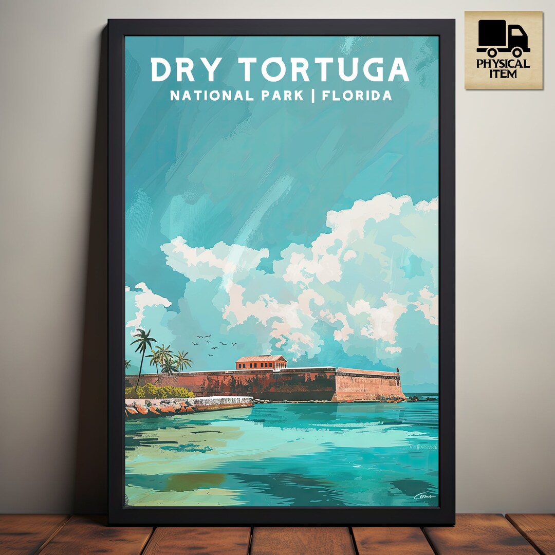 Dry Tortuga National Park, Florida National Park Posters, Camping and ...