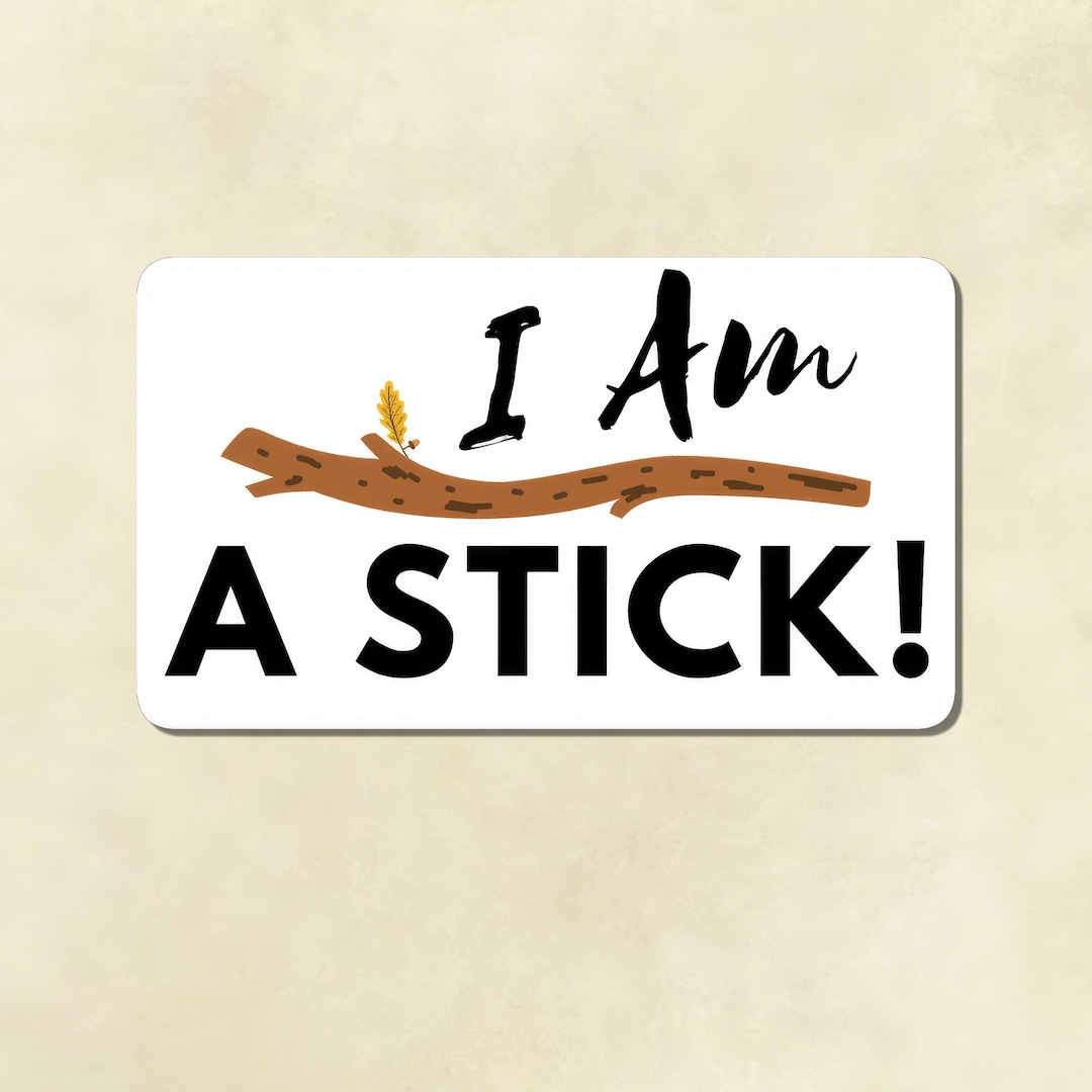 I Am A STICK - Storm Light Archive Sticker - Fantasy Book Lovers ...