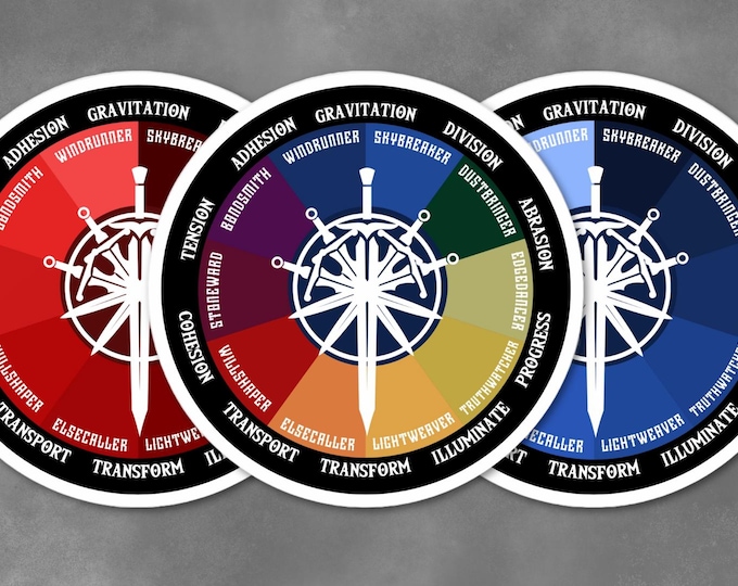 Bridge Four Stormlight Archive Sticker - Honor's Elite Warriors ...