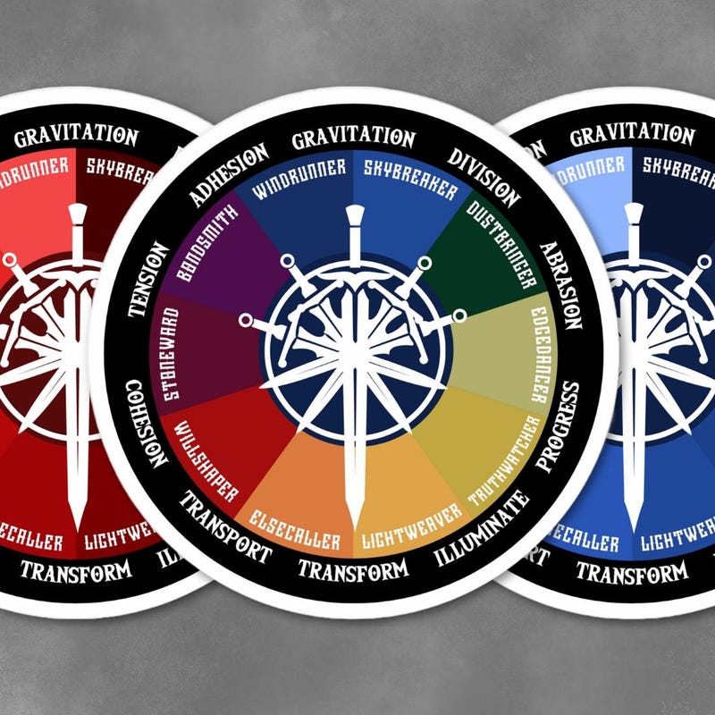 Cosmere Book Sticker - Etsy