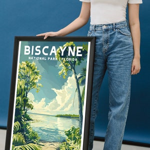 Biscayne National Park, Florida National Park Posters, Camping and ...