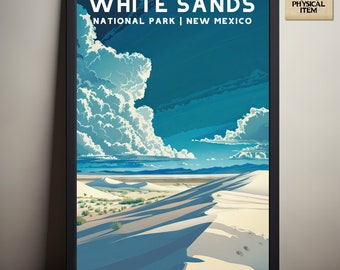 White Sands National Park Poster - Etsy
