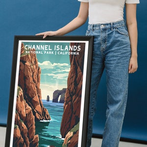 Channel Islands National Park, California National Park Posters ...