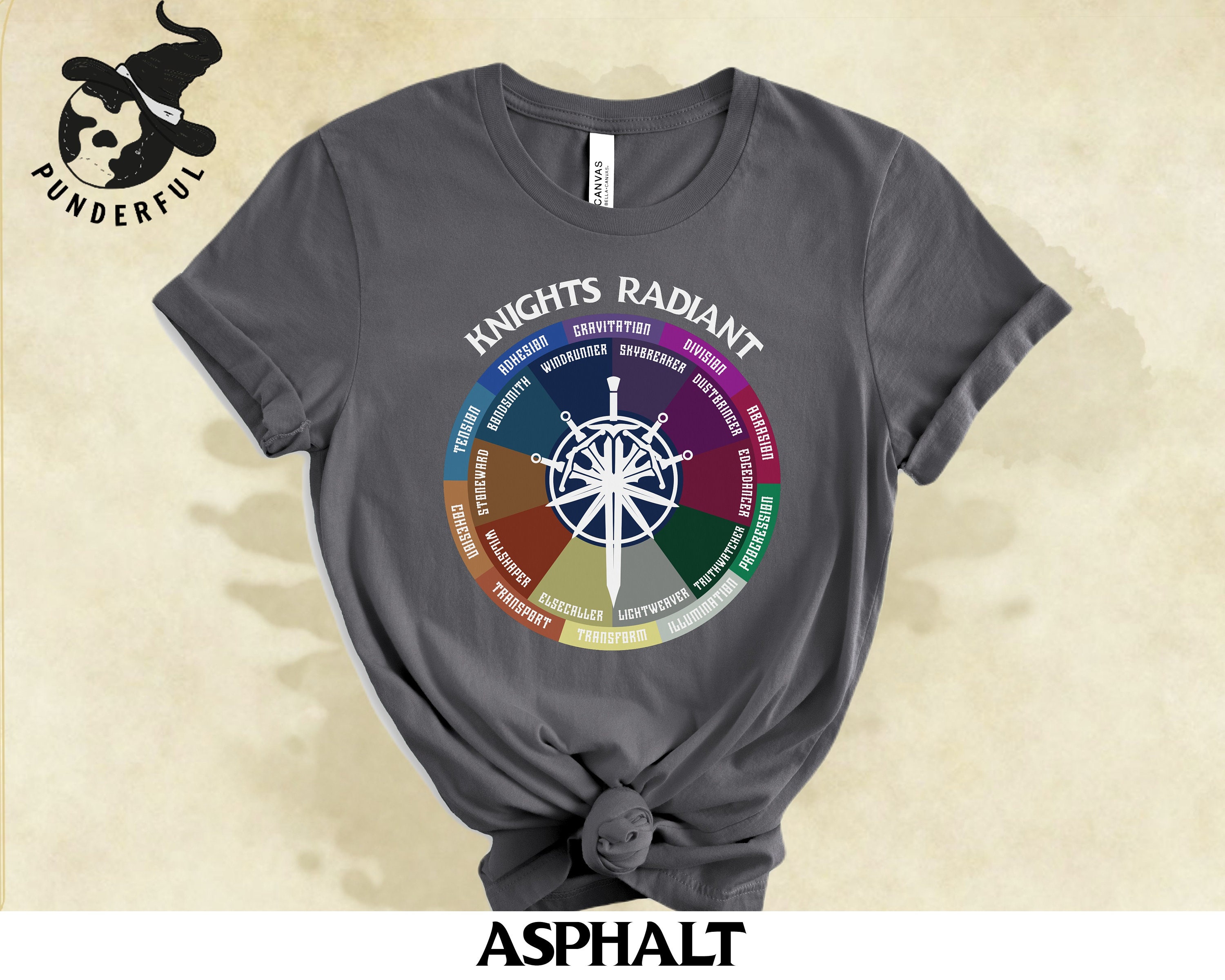 The Knights Radiant Tee Shirt, Fan-made T-shirt, Ten Orders of the ...