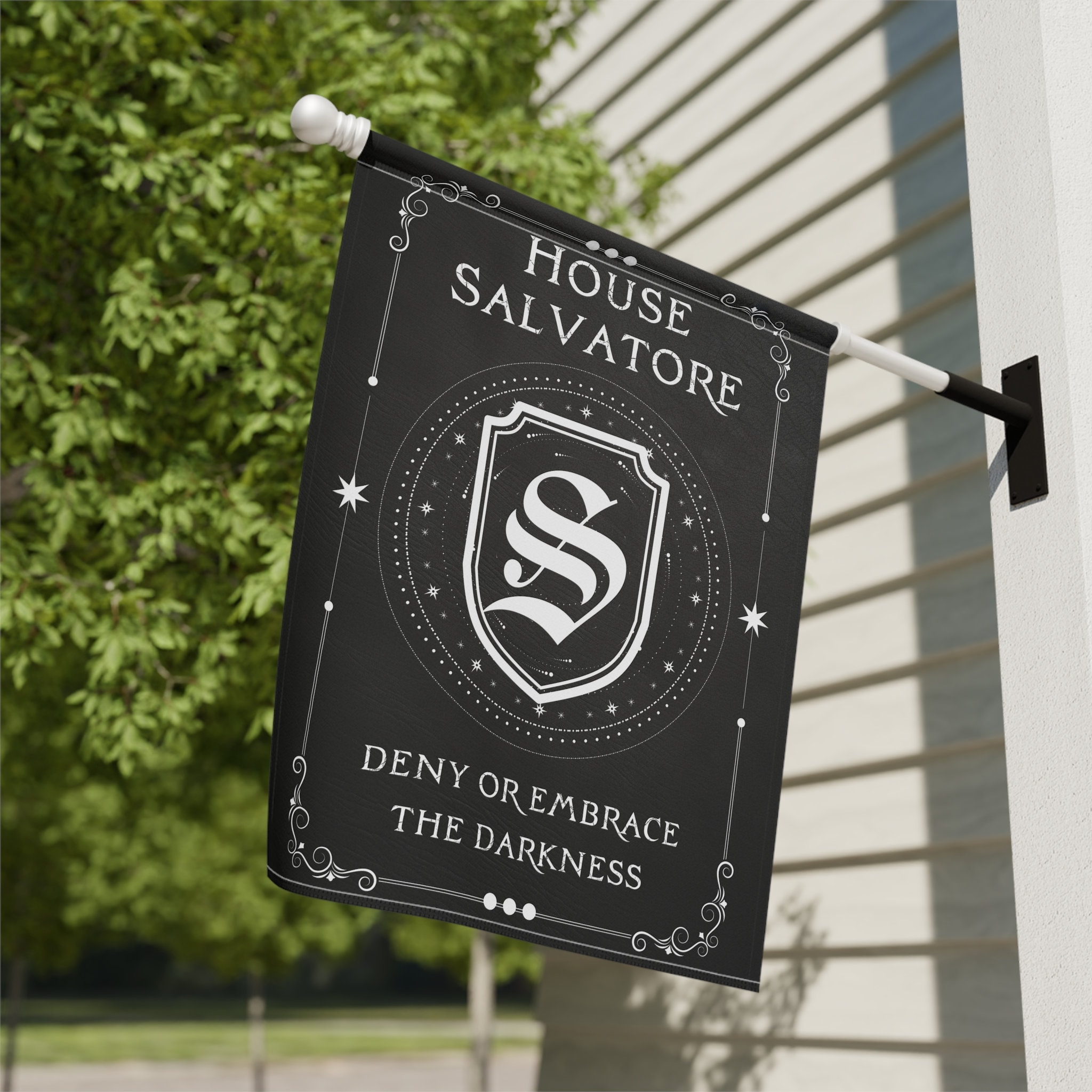 House Salvatore House Banner, Vampire Fan Gift, Salvatore 1864, Vampire ...