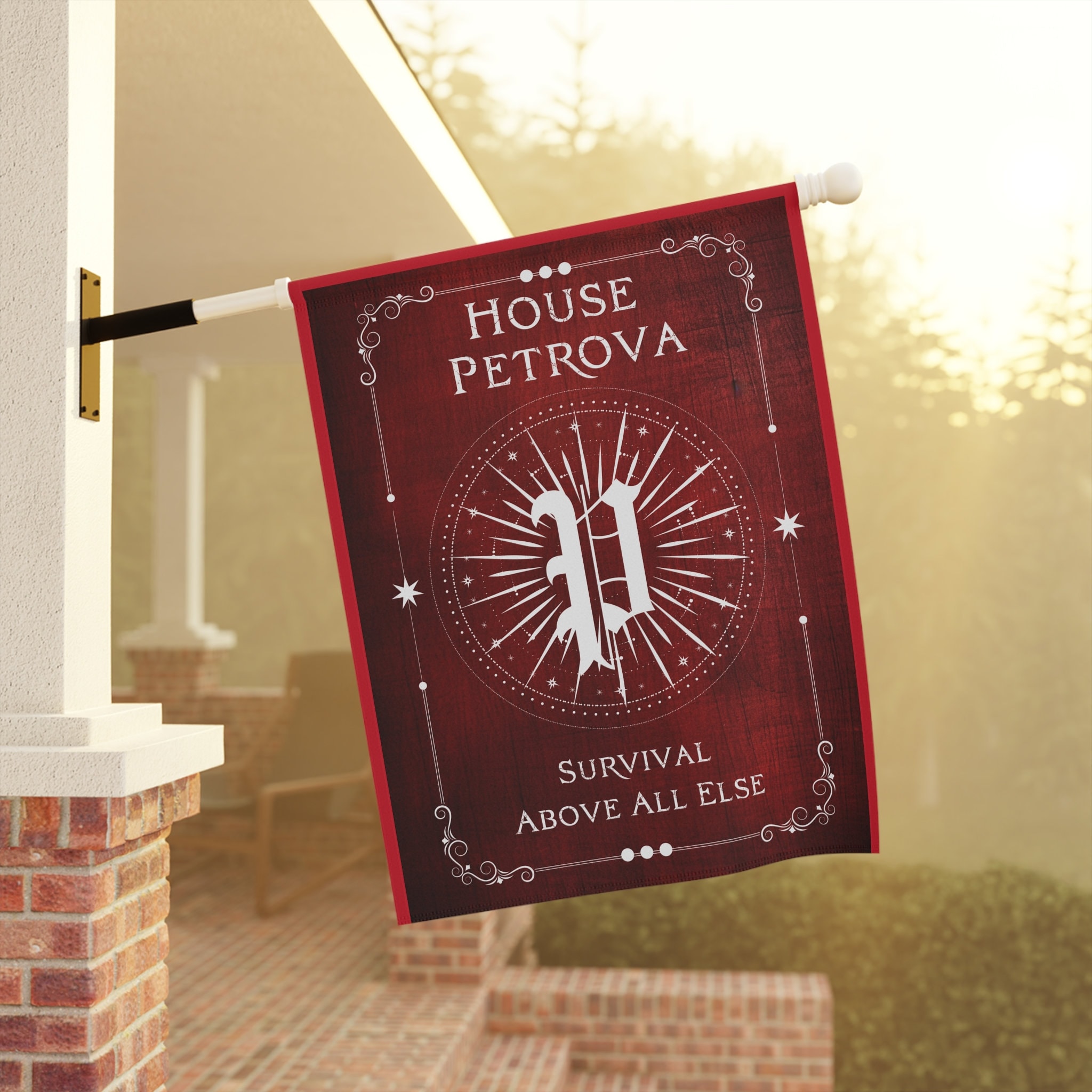 House Petrova House Banner, Vampire Fan Gift, Vampire Banner, Diares ...