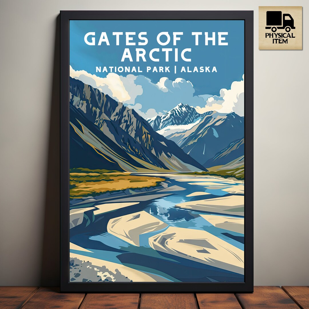 Gates of the Arctic National Park, Alaska National Park Posters ...