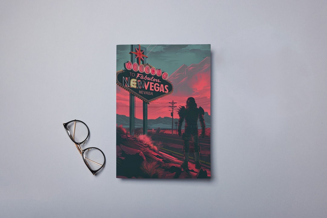 Welcome to New Vegas Mini Print Poster, Uncoated 5x7, Fallout Game Art ...