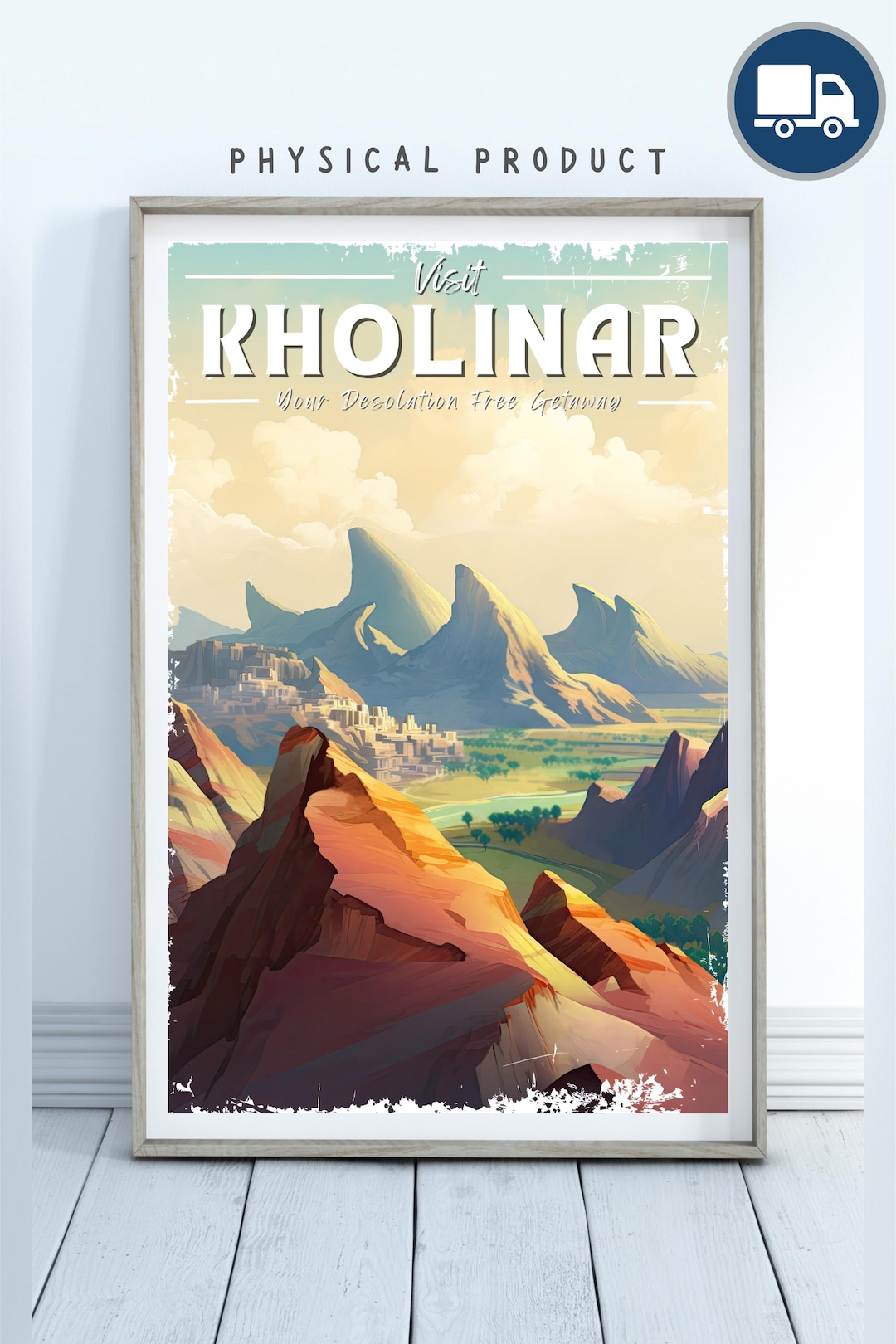 Kholinar Travel Poster, Ancient Dawncity, Alethi Captial, Brandon ...