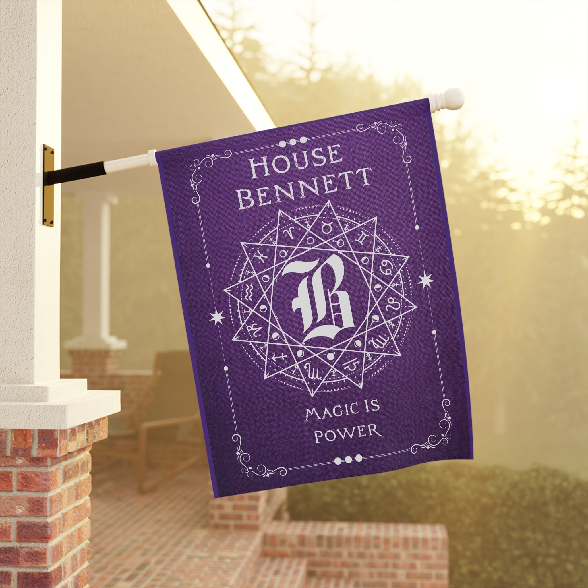 House Bennet House Banner Vampire Fan Gift Salvatore 1864 - Etsy