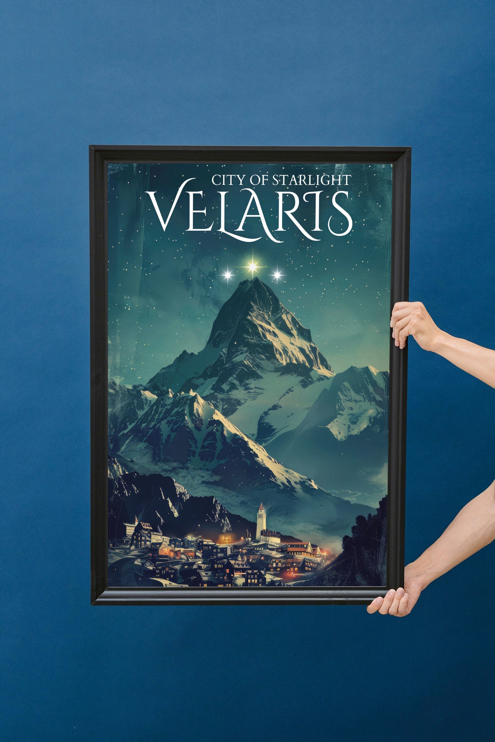 Velaris City of Starlight Poster, Fan Art, ACOTAR Series by Sarah J ...