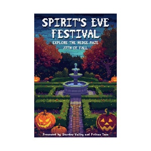 Stardew Valley Event Posters Collection, Set of 12, Printable Gift ...