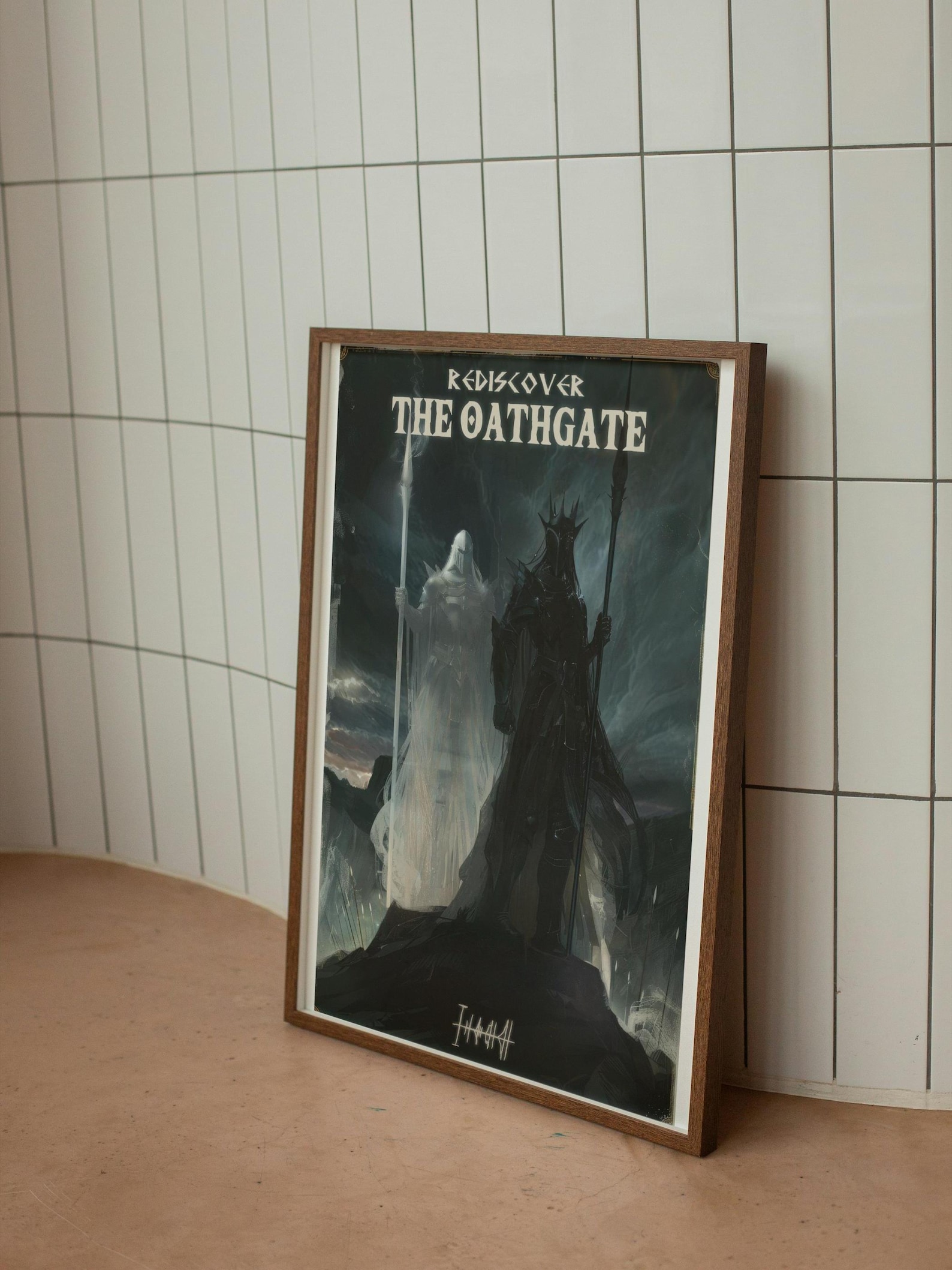 The Oathgate Travel Poster, Teleport From Roshar to Urithiru, Shadesmar ...