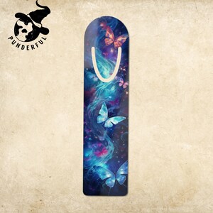 Butterfly Nebula Metal Bookmark Set - Fly Into Cosmic Adventures With ...