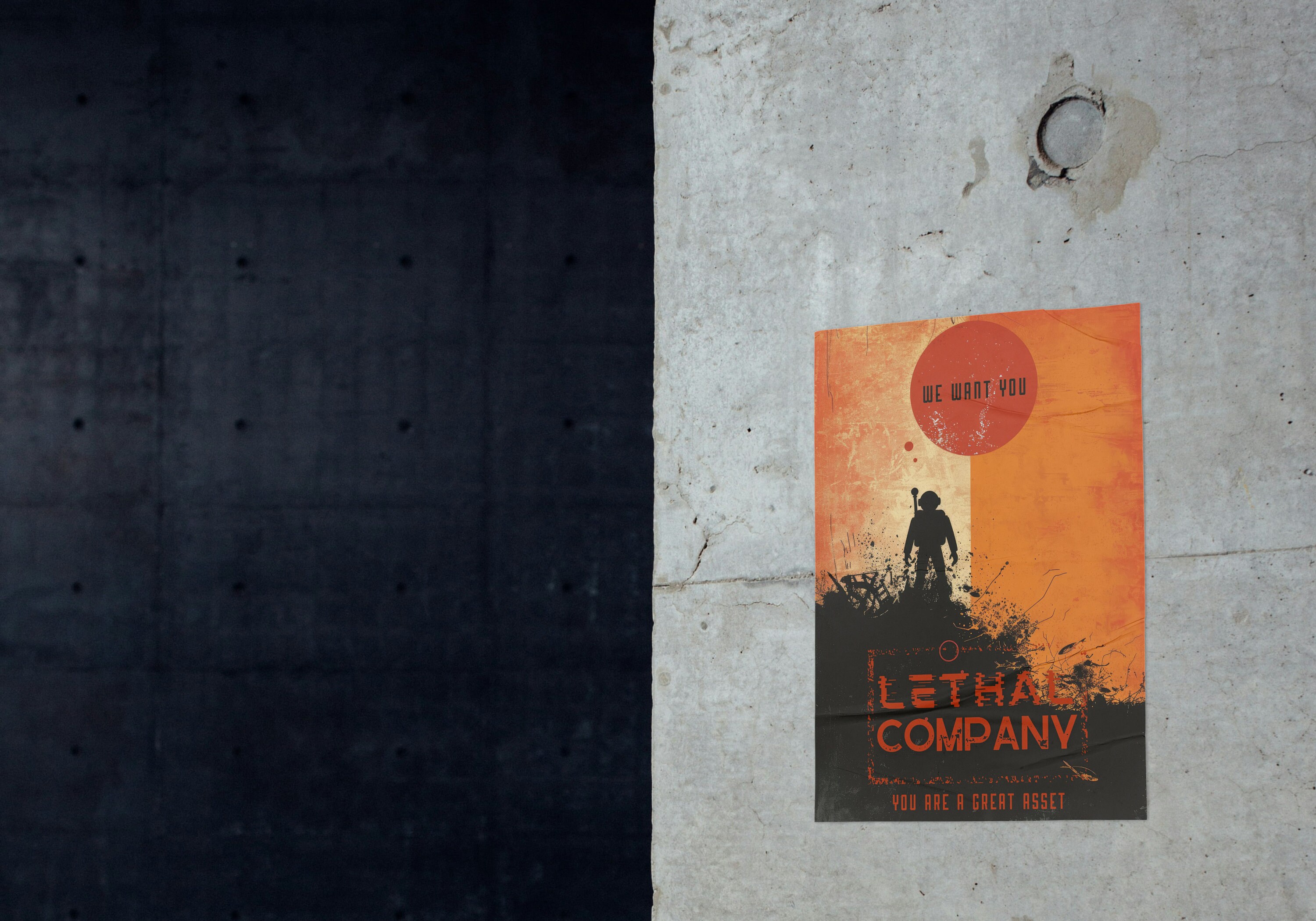 Lethal Company Job Poster, Gaming Gift, Game Wall Art, Poster Art Print ...