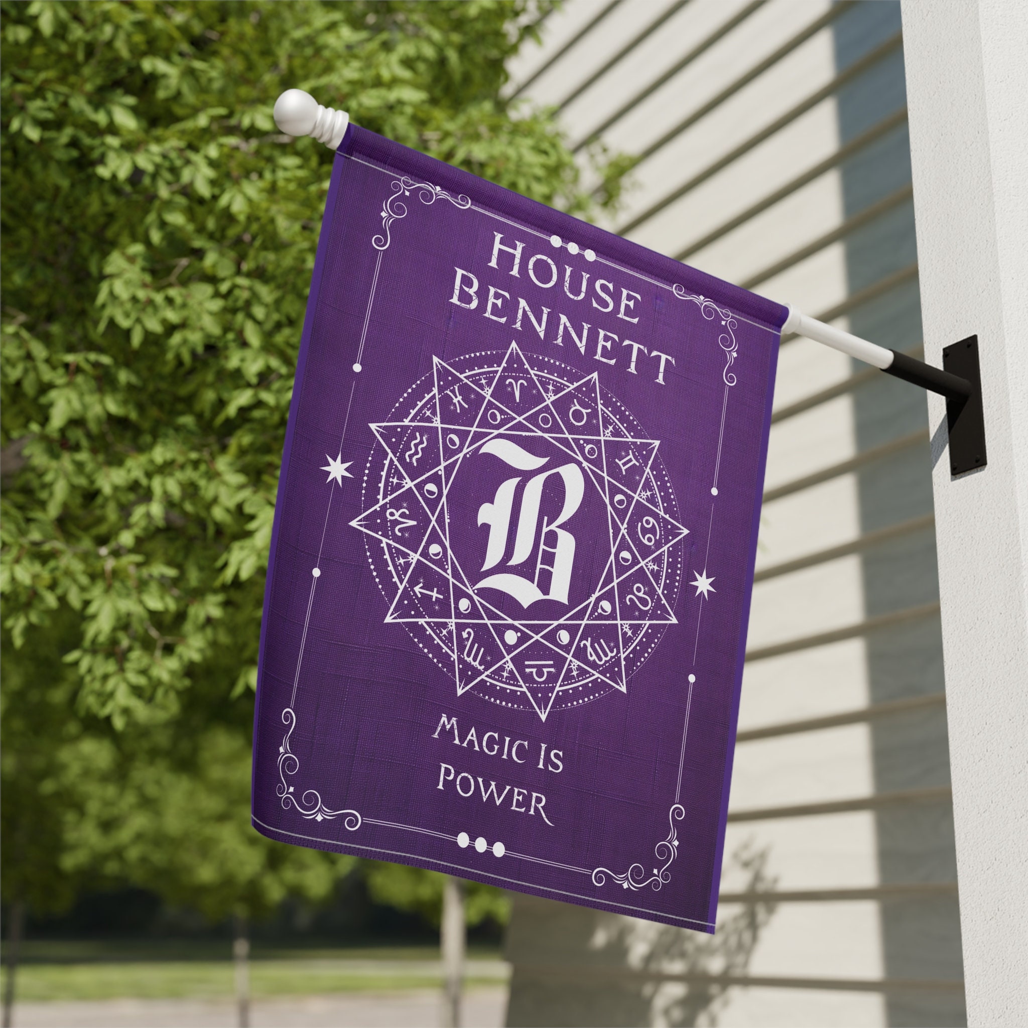 House Bennet House Banner Vampire Fan Gift Salvatore 1864 - Etsy