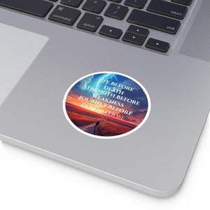 Stormlight Archive Oaths Sticker - Life Before Death, Waterproof ...
