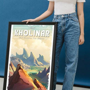 Kholinar Travel Poster, Ancient Dawncity, Alethi Captial, Brandon ...