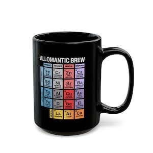 Periodic Table of Allomancy Coffee Cup, Mistborn Fans Gift, 11oz Mug ...