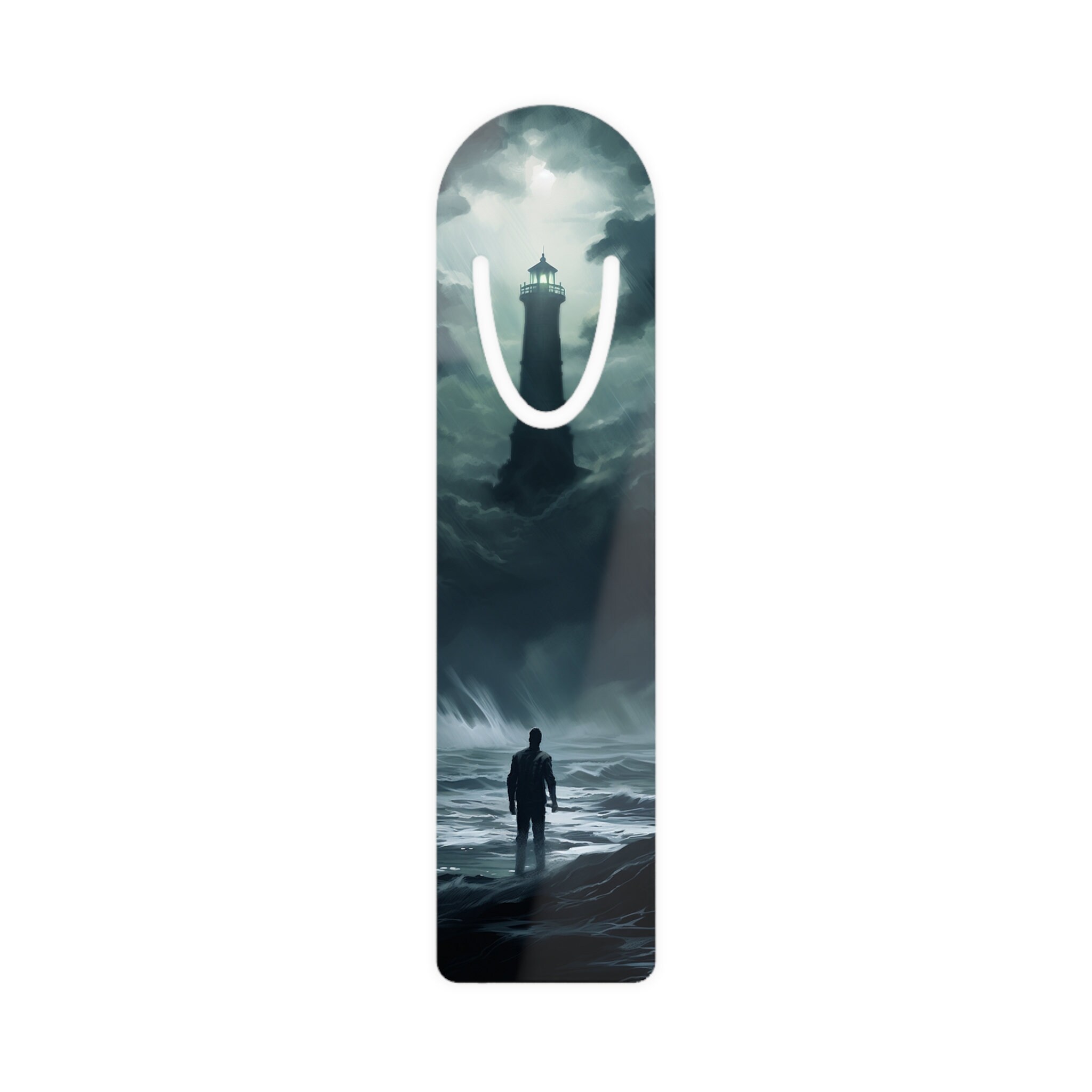 The Lighthouse Aluminum Metal Bookmark Dagon, Cthulhu Mythos Inspired ...