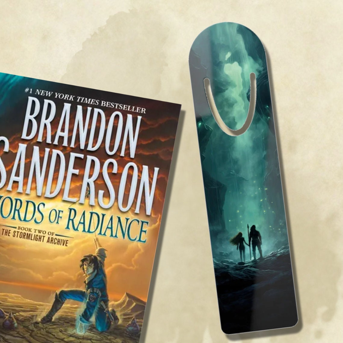 Stormlight Archive Aluminum Bookmark the Chasms Highstorm - Etsy