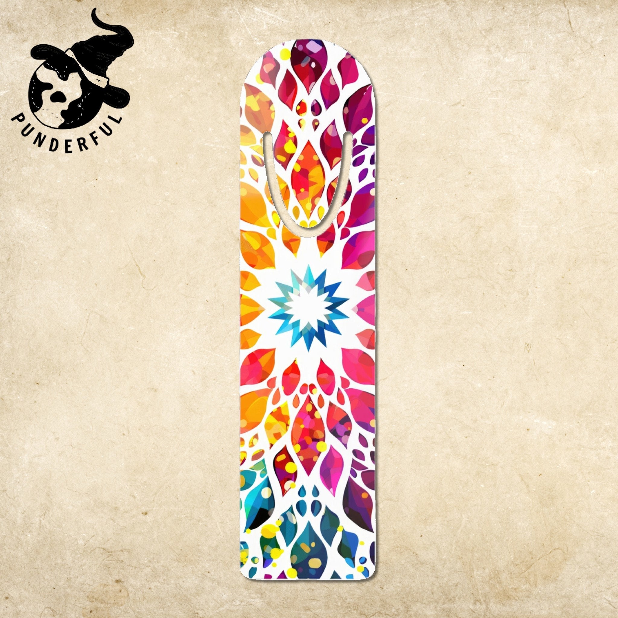 Watercolor Rangoli Pattern Bookmark Collection: Indian Art for Reading ...