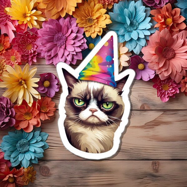 Grumpy Cat Birthday - Etsy