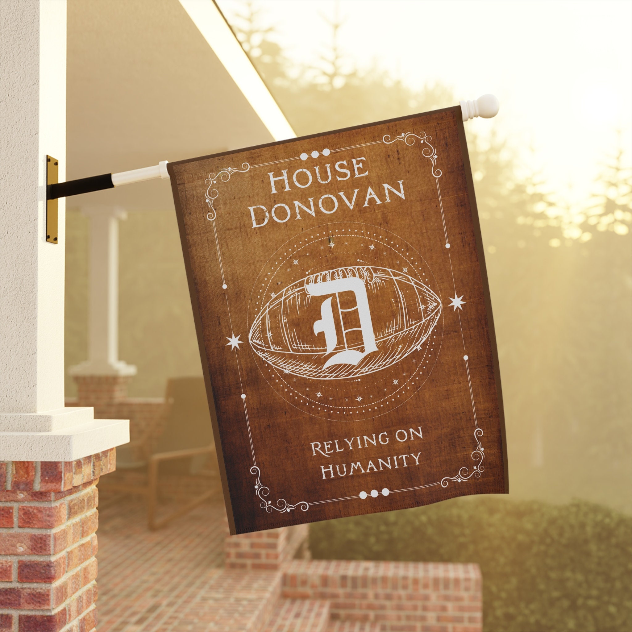 House Donovan House Banner, Vampire Fan Gift, Vampire Diaries Banner ...