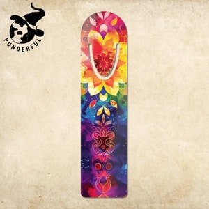 Colorful Holi Festival Metal Bookmark Collection: Colorful Indian and ...