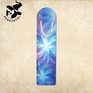 Lotus Flowers Nebula Metal Bookmark Set, Blossom Into Cosmic Reading ...