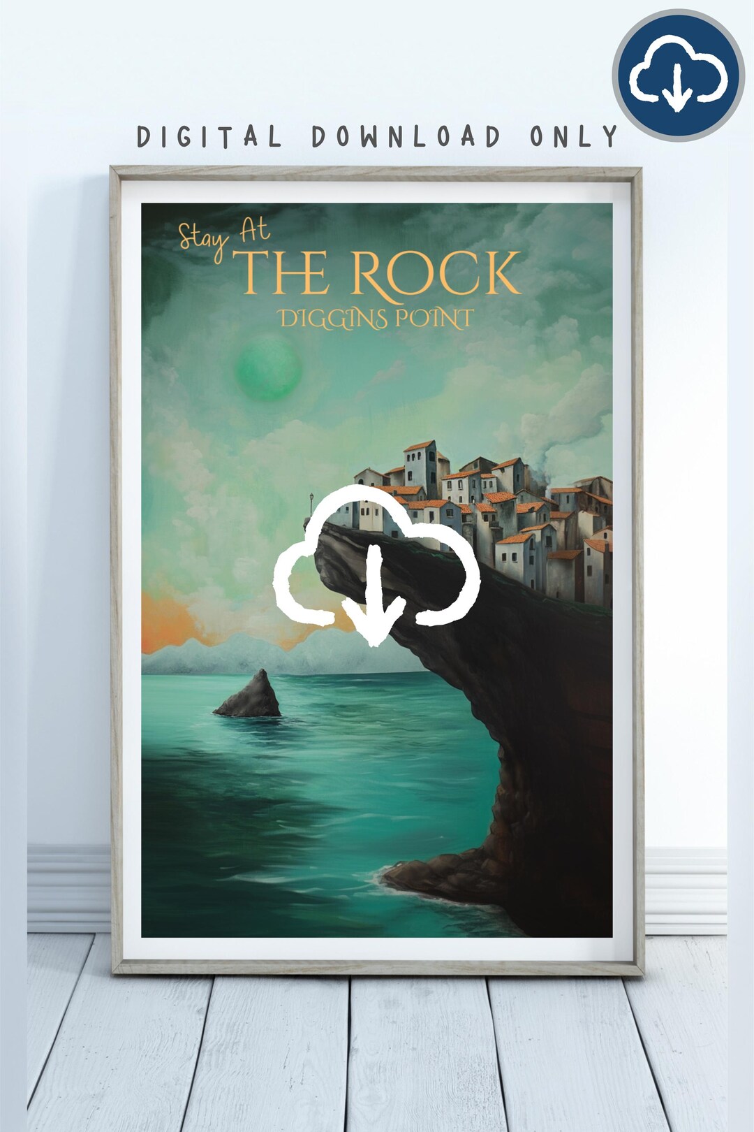 Vertical Posters, the Rock Travel Poster, Matte Finish, Brandon ...