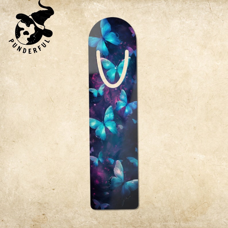 Butterfly Nebula Metal Bookmark Set - Fly Into Cosmic Adventures With ...