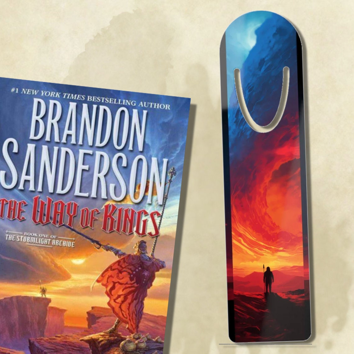 Stormlight Archive Aluminum Bookmark - the Way of Kings, Highstorm ...