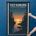 Voyageurs National Park, Minnesota National Park Poster, Camping and ...
