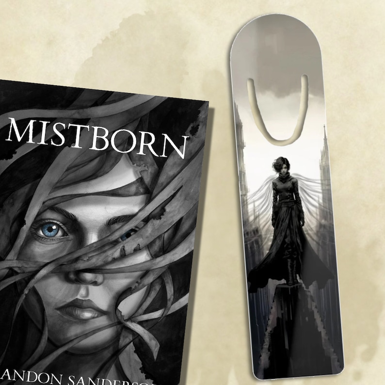 Mistborn Aluminum Bookmark the Hero of Ages, Cosmere Inspired Fan Art ...