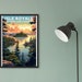 Isle Royale National Park, Michigan National Park Poster, Camping and ...