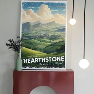 Hearthstone Travel Poster, Brandon Sanderson's Stormlight Archive ...