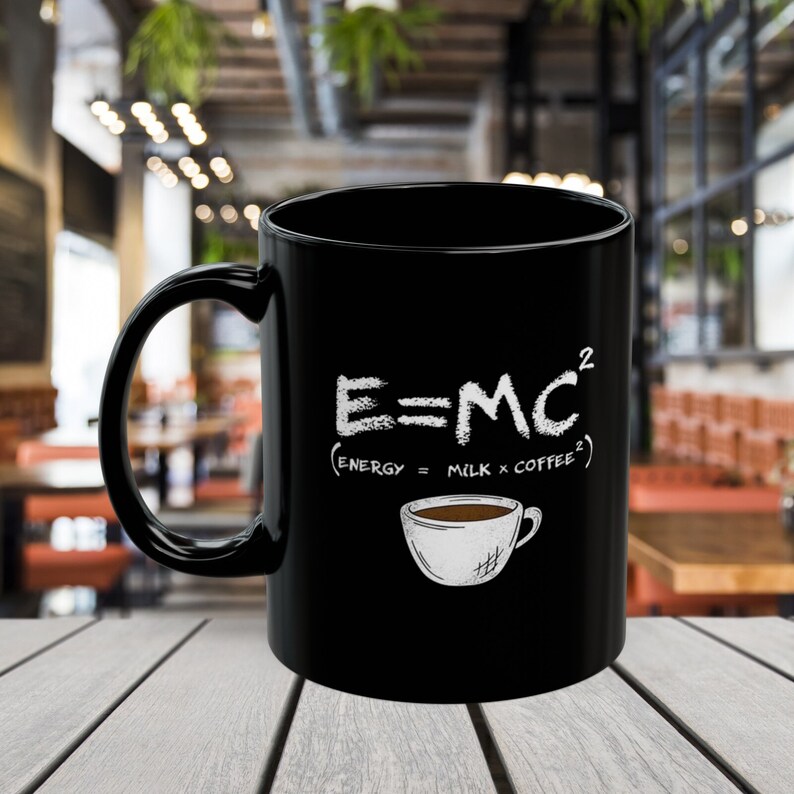 Funny Physics Mug: Einstein E=MC2 Coffee Cup - 11oz/15oz - Etsy