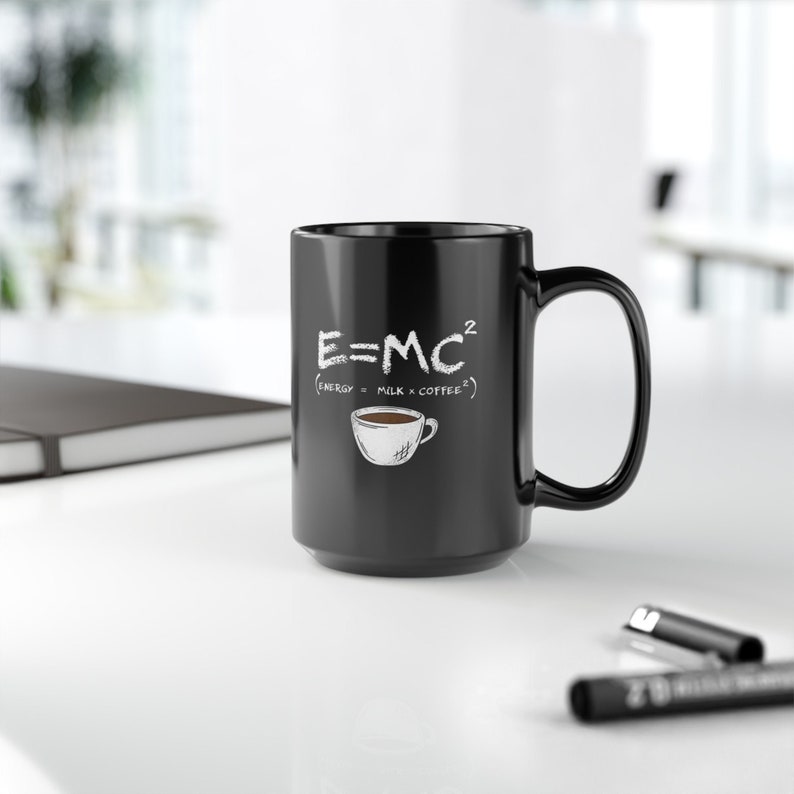 Funny Physics Mug: Einstein E=MC2 Coffee Cup - 11oz/15oz - Etsy