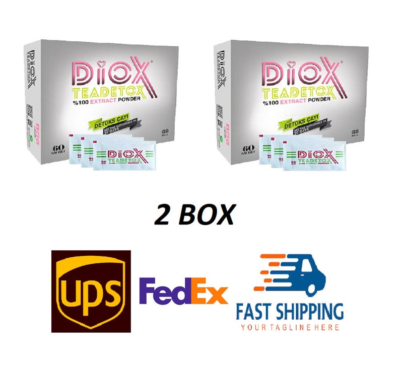 2 BOX DİOX Tea Herbal Tea Detox Tea - Etsy