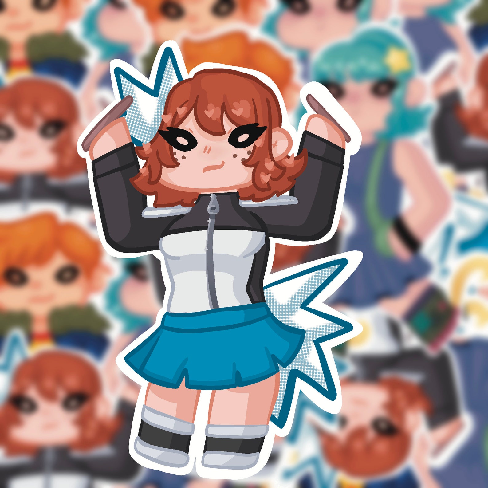 Scott Pilgrim Vs the World - Cute Waterproof Stickers - Etsy