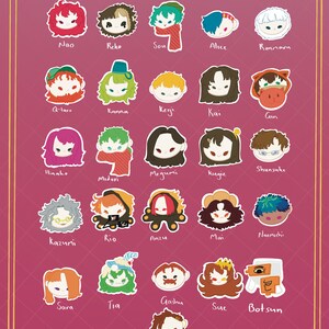 Glitter Epoxy Keychain Pre-order Scott Pilgrim, Inside Job, Your Turn ...