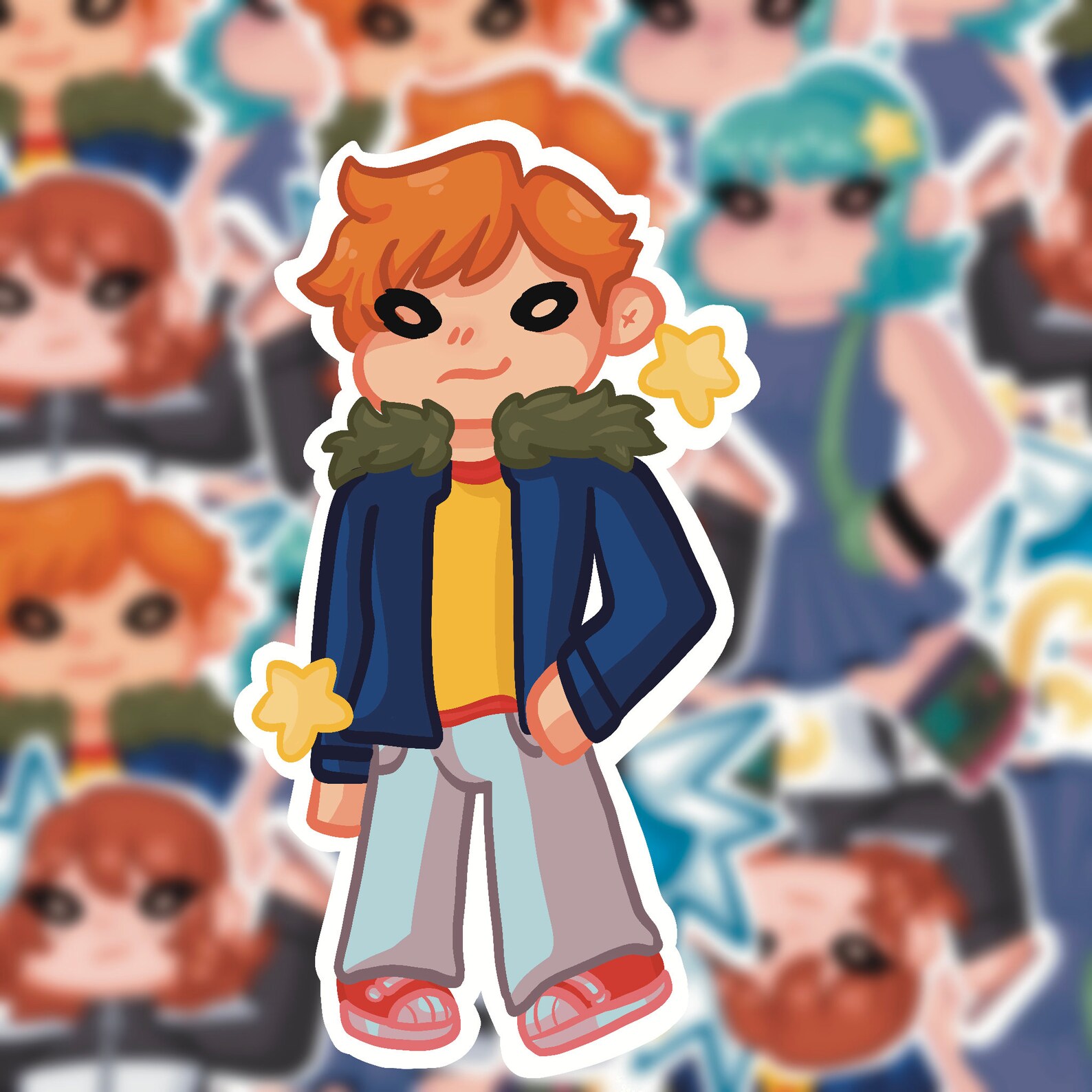 Scott Pilgrim Vs the World - Cute Waterproof Stickers - Etsy